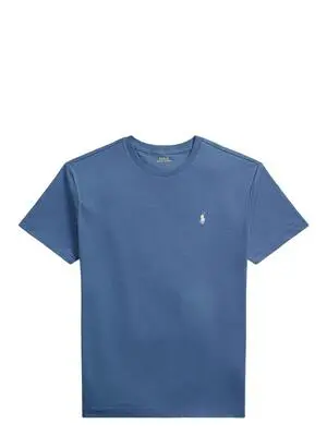 Polo Ralph Lauren Embroidered-logo T-shirt - Blue