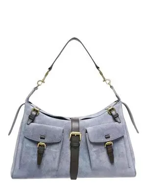 Mulberry Roxanne Buckle-detail Shoulder Bag Grey