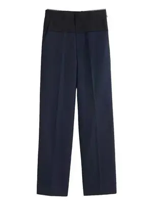 MAISON MARGIELA Insertion Wool Trousers - Blue