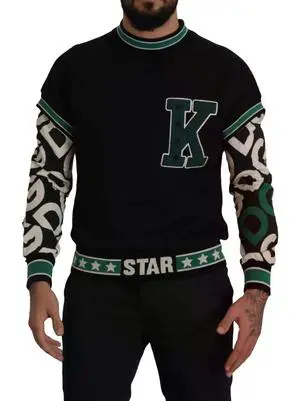 Dolce & Gabbana Logo-print Sweatshirt - Black