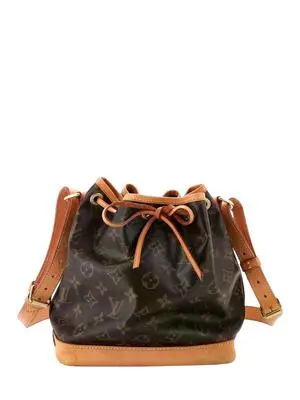 LOUIS VUITTON Noe Handbag Monogram Canvas Bb Bucket Bag - Brown