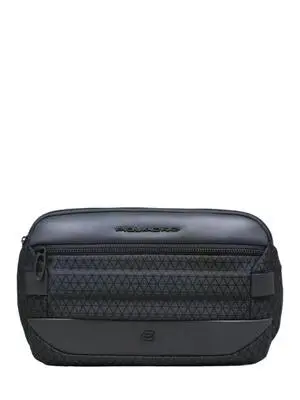 PIQUADRO Geometric-pattern Belt Bag