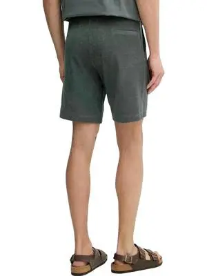 Marc O'polo Drawstring-waist Towelling Shorts - Green