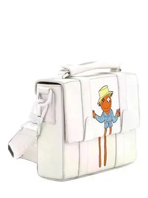 LOUIS VUITTON Flap Soft Trunk Messenger Bag Friends Printed Monogram Taurillon Leather Crossbody Bag - Multicolour