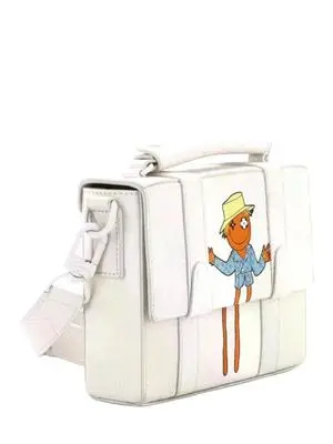 LOUIS VUITTON Flap Soft Trunk Messenger Bag Friends Printed Monogram Taurillon Leather Crossbody Bag - Multicolour
