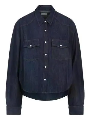 Khaite Grenon Western-style Shirt - Blue