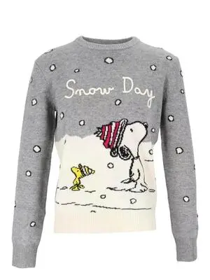 MC2 SAINT BARTH X Peanuts Intarsia-knit Sweater - Grey