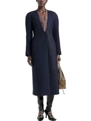 MAISON MARGIELA Long-sleeve Buttoned Coat