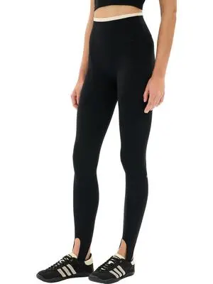 Splits59 River Dual Waist Airweight Stirrup - Black/creme