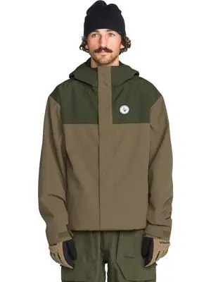 Volcom Buckthreeeighty Jacket - Teak