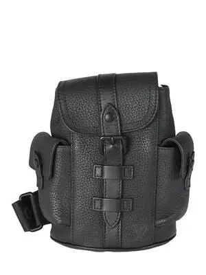 LOUIS VUITTON Taurillon Nano Christopher - Black