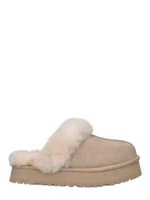 UGG Platform Mules "disquette - Beige