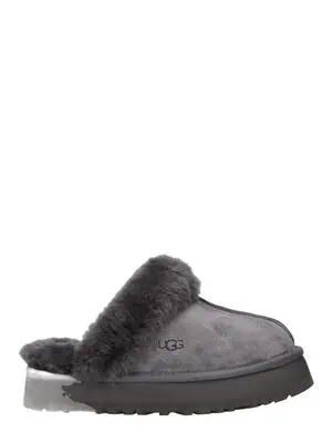 UGG Platform Mules "disquette" Gray
