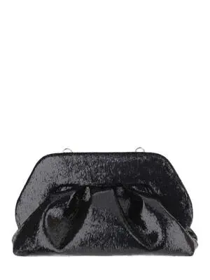 Marni Ruched Shoulder Bag Black