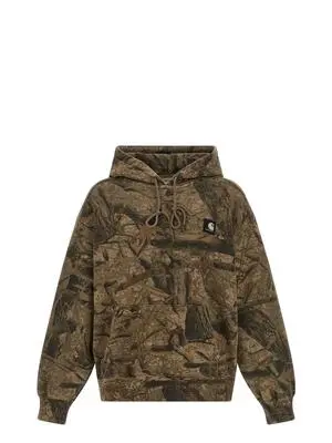 Carhartt Work In Progress 'feather Tree' Hoodie Green