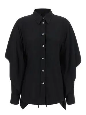MAISON MARGIELA Cape Shirt - Black