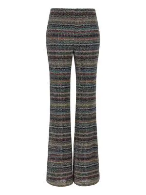 Missoni Weaved Greek Pattern Pants - Multi