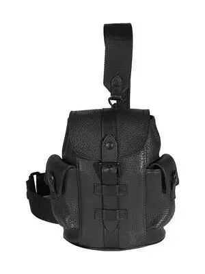 LOUIS VUITTON Taurillon Christopher Xs Backpack - Black