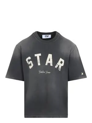 GOLDEN GOOSE Star T-shirt - Gray
