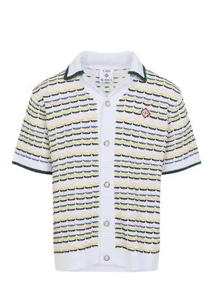 CASABLANCA Casablanca Tuck Stitch Shirt Men
