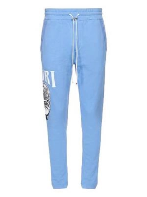 Amiri Pants Light Size Cotton - Blue