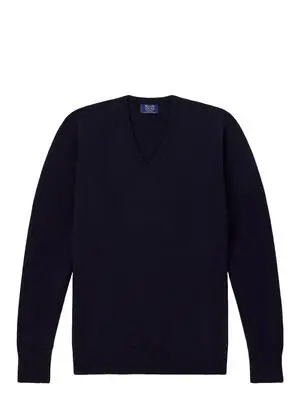 William Lockie Wool Sweater - Blue