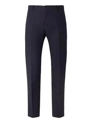 Orlebar Brown Ray Straight-leg Cotton-blend Trousers - Blue