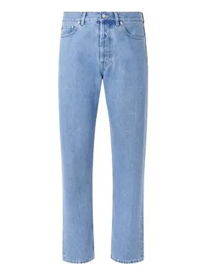 Thom Sweeney Easy Fit Straight-leg Jeans - Blue