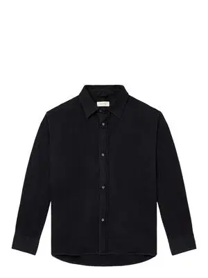 MFPEN Garden Brushed Lyocell Overshirt - Black