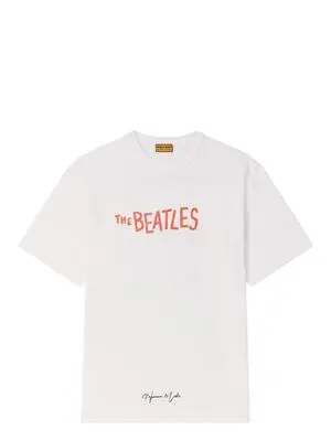 HUMAN MADE The Beatles Printed Cotton-jersey T-shirt - White