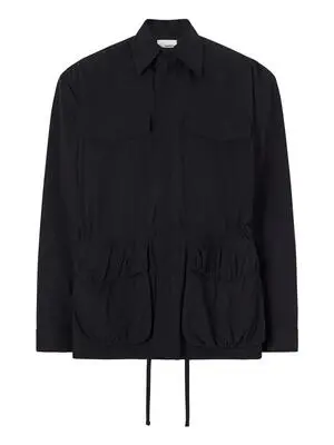 SAGE NATION Field Cotton-blend Jacket - Black