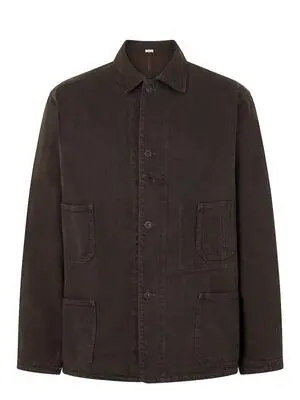 A.PRESSE Denim Jacket - Brown
