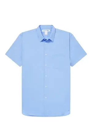 Comme Des Garçons Cotton-poplin Shirt - Blue
