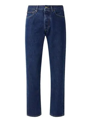 Thom Sweeney Easy Fit Straight-leg Jeans - Blue