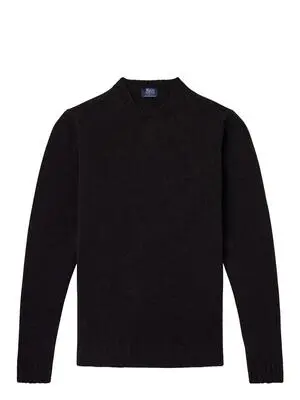 William Lockie Aryan Wool Sweater - Brown