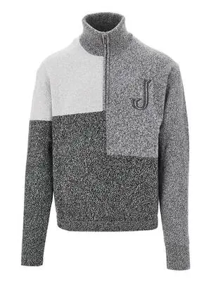 Jacquemus Orlando' Wool And Cahmere Weater - Grey