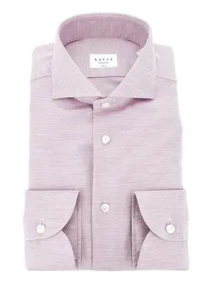 XACUS Cotton Tailor Fit 'travel' Shirt - Red