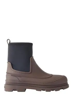 Moncler Moncler - Vera Pulse Scuba And Rubber Hiking Boots - Men - Brown  Brown
