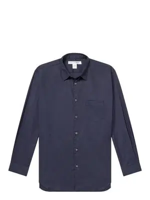 Comme Des Garçons Cotton-poplin Shirt - Blue