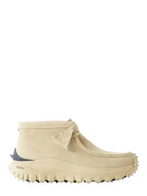 Moncler Clarks Trailgrip Wallabee Gtx Suede Hiking Boots - Neutrals