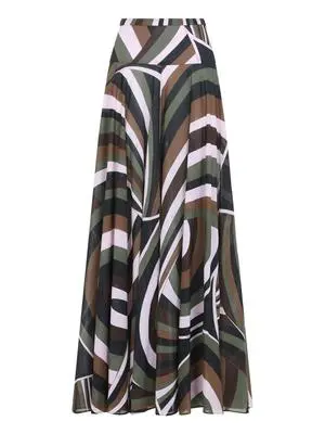 Emilio Pucci Pucci Long Skirt Women Multicolor