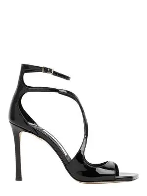 JIMMY CHOO Azia 95 Sandals - Black