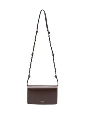 JIL SANDER Strap Tangle Wallet - Brown