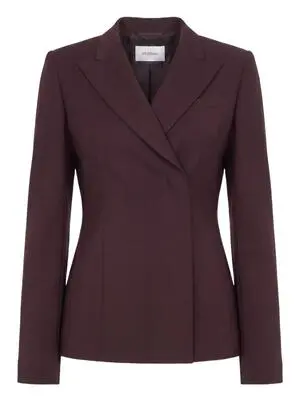 Sportmax Sportmax Ciocca Tailored Blazer Plum