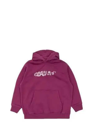 Off-White Long-sleeved Sweatshirt Red