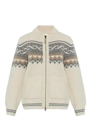Woolrich Jacquard Cardigan - Multi-color