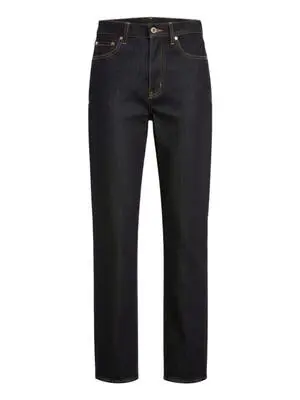 Balenciaga High-rise Straight-leg Jeans - Blue