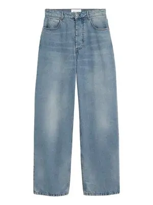 AMI AMI Wide-Leg Jeans
