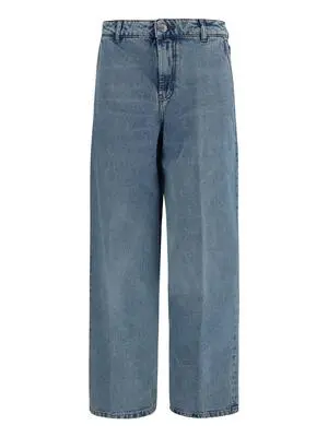 AMI Paris Balloon Jeans In Denim - Blue