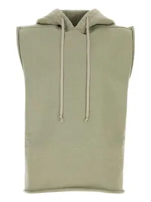 Rick Owens Sleeveless Sweatshirt Green